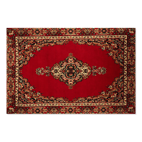 Deep Red Floor Rug | Arctic Fox Products for Hire
