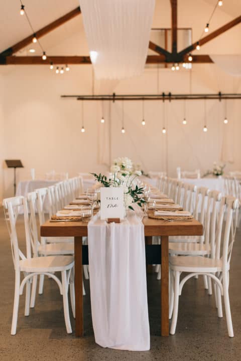 White Chiffon Table Draping | Arctic Fox Events Products for Hire