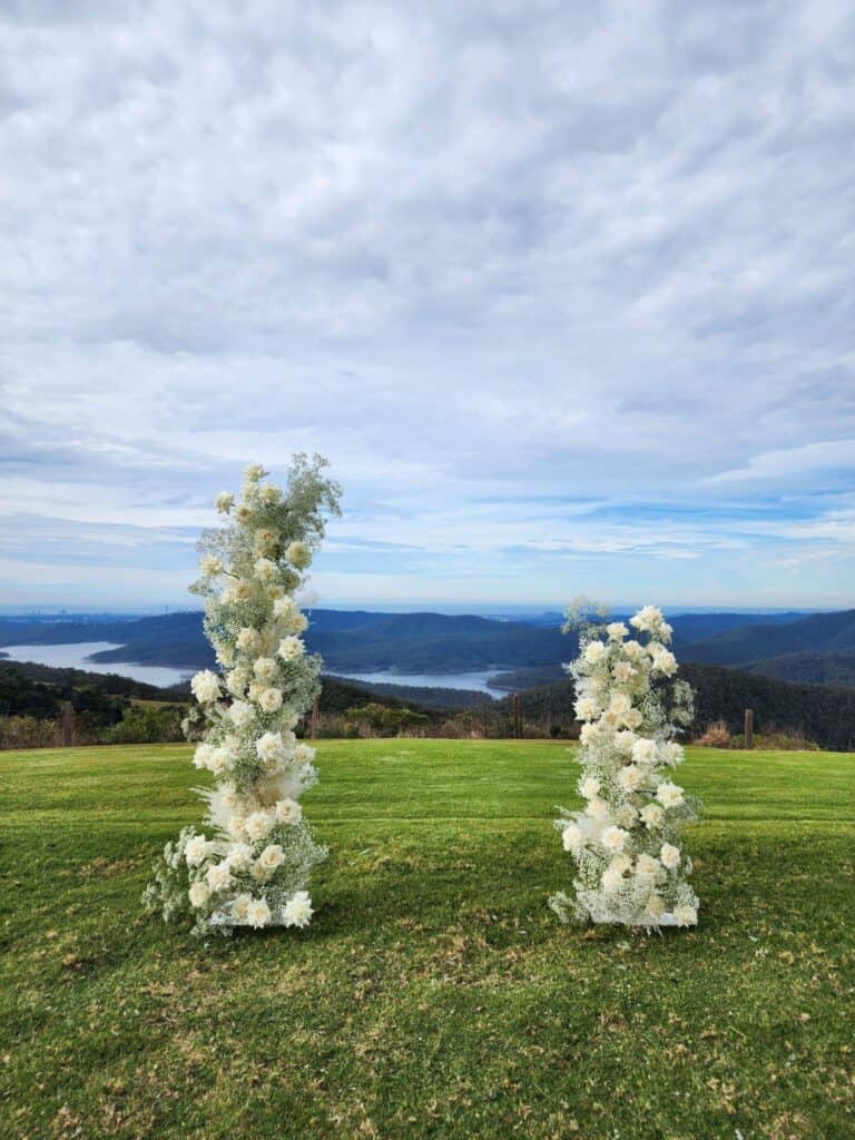 Pillar - Floral Frame | Arctic Fox Products for Hire